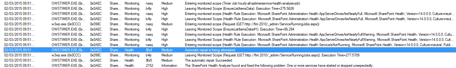 Forefront Identity Manager 2010 R2 Synchronization Service Becomes Disabled Charles Blog